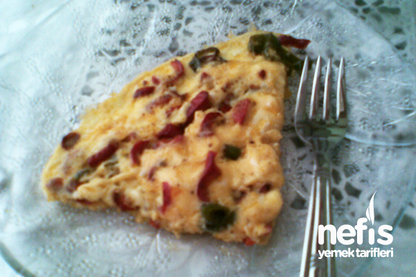 Biberli Omlet - Nefis Yemek Tarifleri
