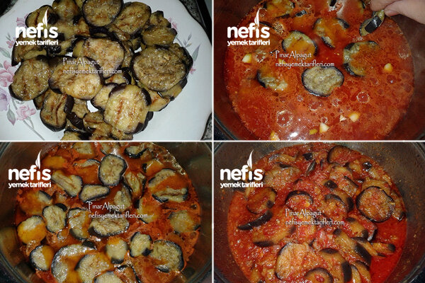 Patlıcan Oturtma Yapımı - Nefis Yemek Tarifleri