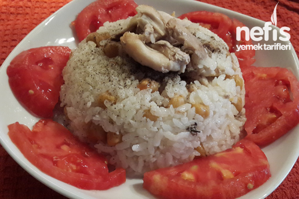 Tavuklu Nohutlu Pilav - Nefis Yemek Tarifleri - #245167