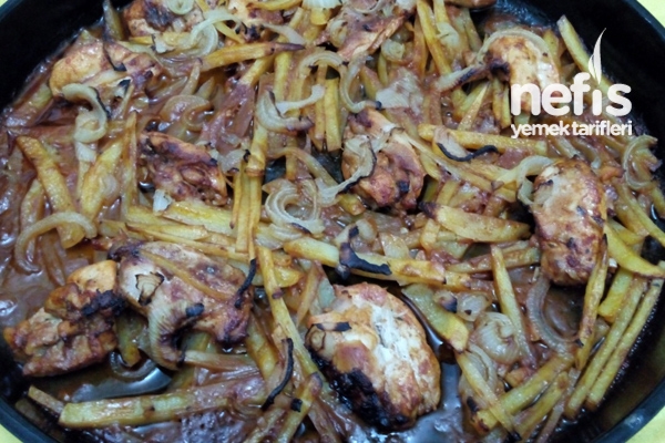 Fırında Patatesli Tavuk - Nefis Yemek Tarifleri - #258182