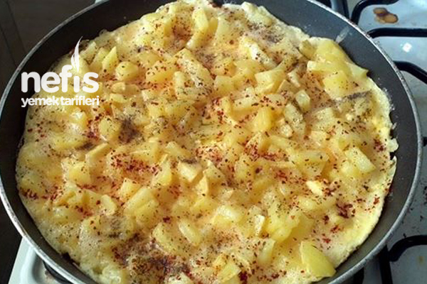 Patatesli Omlet - Nefis Yemek Tarifleri - #297524