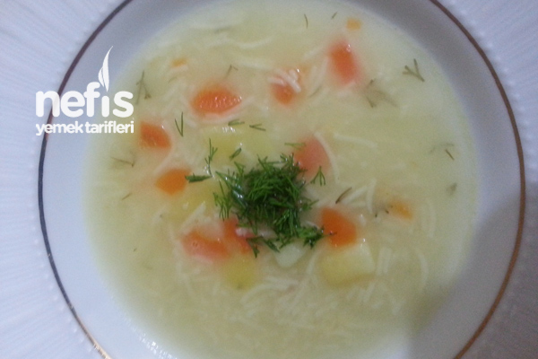 Tel Şehriyeli Sebze Çorbası - Nefis Yemek Tarifleri