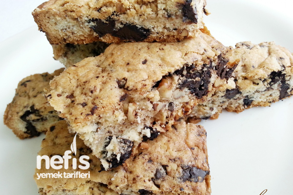 Çikolata Parçacıklı Bar - Nefis Yemek Tarifleri