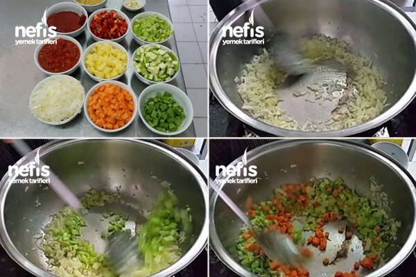 Minestrone İtalyan Sebze Çorbası - Nefis Yemek Tarifleri