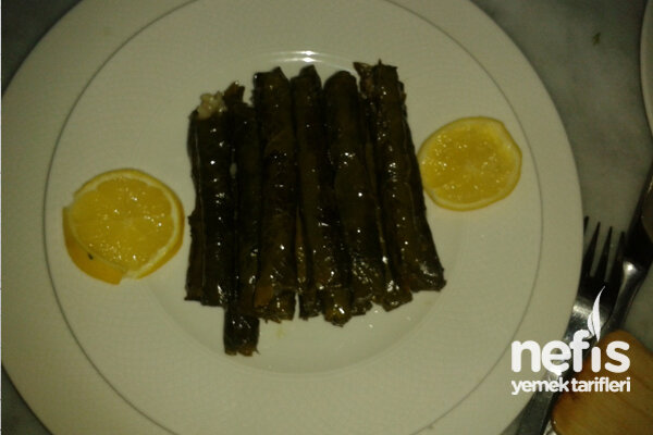 Zeytinyağlı Yaprak Sarma Yapımı - Nefis Yemek Tarifleri - #334971