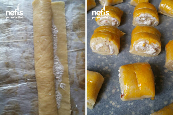 Fındık Kremalı Rulo Kurabiye - Nefis Yemek Tarifleri