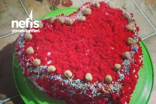 Kırmızı Kalp Pasta - Nefis Yemek Tarifleri - #507759
