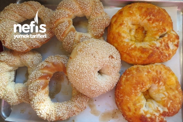 Sade Ve Peynirli Simit - Nefis Yemek Tarifleri