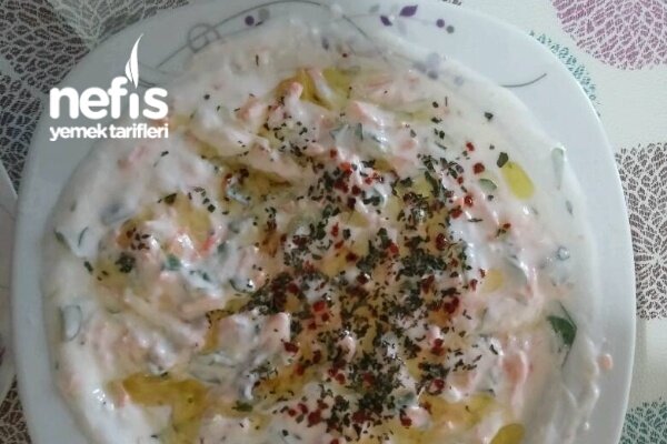 Yoğurtlu Sarımsaklı Meze - Nefis Yemek Tarifleri