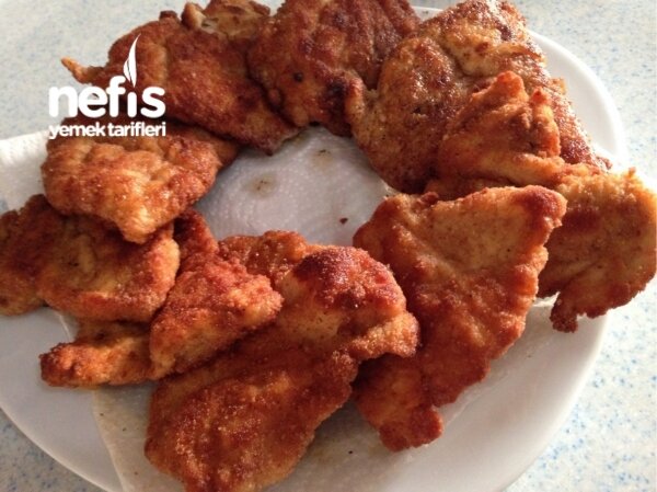 Şinitzel Tarifi (Baharatlı Patates Eşliğinde) - Nefis Yemek Tarifleri