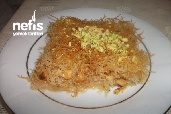 Fındıklı Sütlü Kadayıf Tatlısı Tarifi - Nefis Yemek Tarifleri