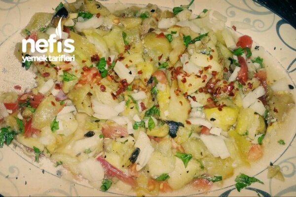 Patlıcan Salata Tarifi - Nefis Yemek Tarifleri - #606096