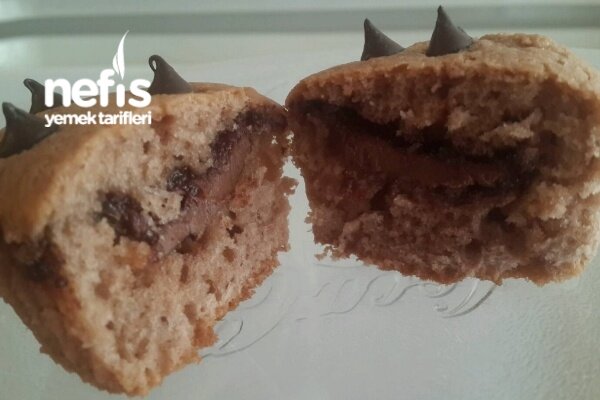 Damla Çikolatalı Sürpriz Kek (Muffin) - Nefis Yemek Tarifleri