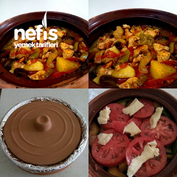 Tavuklu Güveç Tarifi - Nefis Yemek Tarifleri - #749377