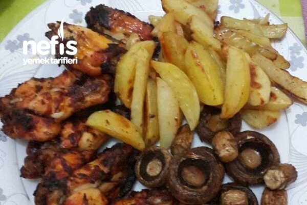 Kebap Tadında Fırın Tavuk - Nefis Yemek Tarifleri