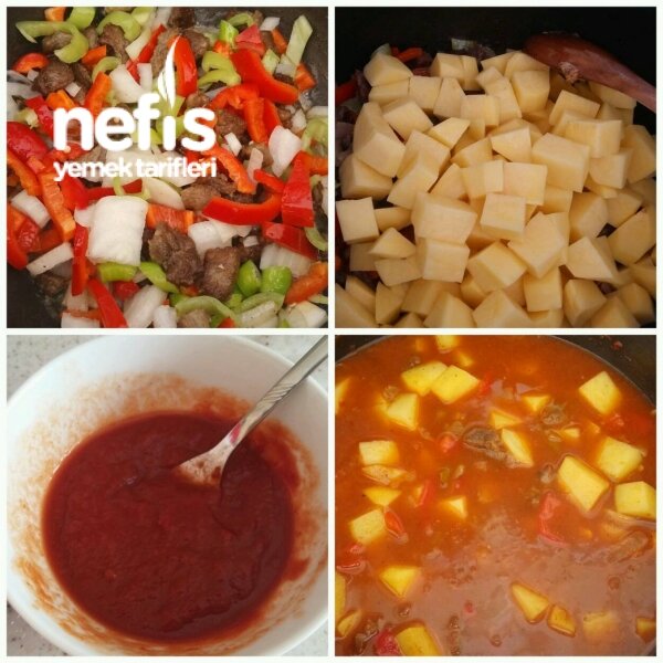 Sulu Patates Yemeği Yapımı - Nefis Yemek Tarifleri - #821739