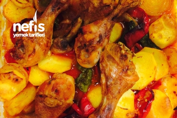 Fırında Patatesli Tavuk - Nefis Yemek Tarifleri - #866671