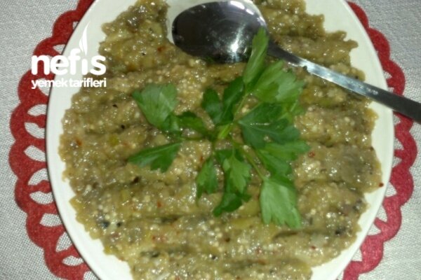 Köz Patlıcan Salatası Tarifi - Nefis Yemek Tarifleri - #915224