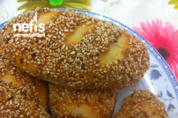 Susamlı Simit Poğaça - Nefis Yemek Tarifleri - #922837