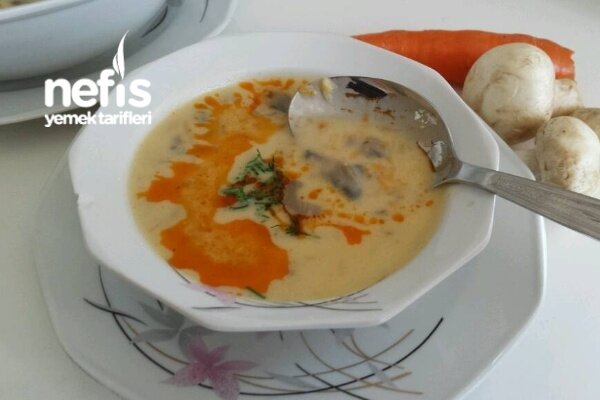 Sütlü Mantar Çorbası - Nefis Yemek Tarifleri - #984277