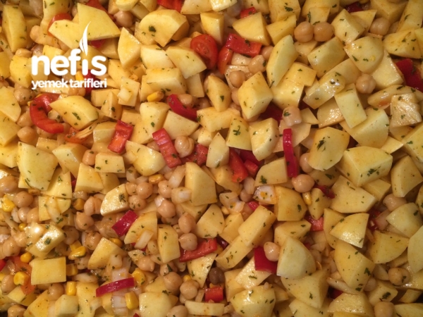 Fırında Patatesli Türlü Tarifi - Nefis Yemek Tarifleri