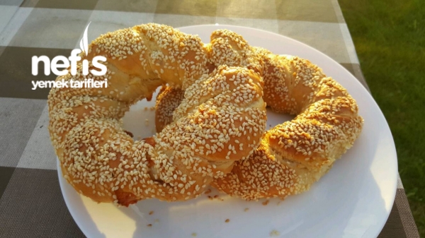 İçi Salam Ve Kaşarlı Simit - Nefis Yemek Tarifleri