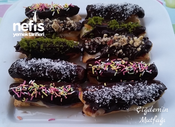 Prefeterol Ve Mini Ekler Pasta - Nefis Yemek Tarifleri