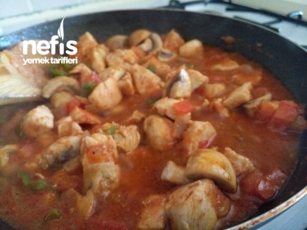 Kaşarlı Mantarlı Tavuk Güveç - Nefis Yemek Tarifleri