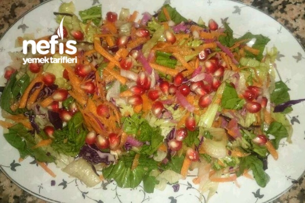 Narlı Mevsim Salatası - Nefis Yemek Tarifleri