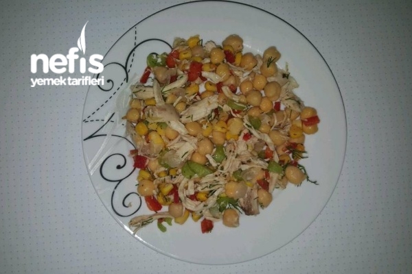 Nohutlu Tavuk Salata - Nefis Yemek Tarifleri