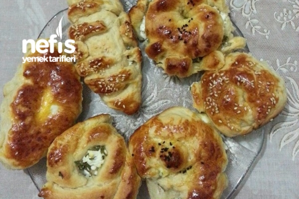 Kremşantili Poğaça (Pastane Poğaçasını Aratmaz) - Nefis Yemek Tarifleri