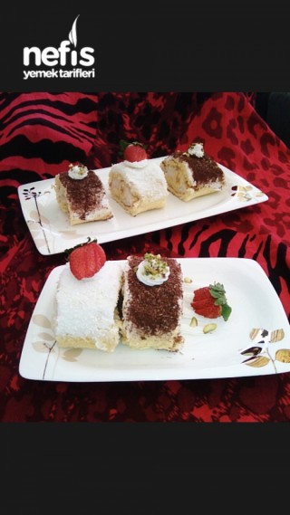 Mini Rulo Pastacıklar Yapımı - Nefis Yemek Tarifleri