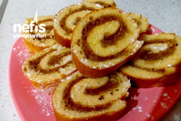 Elmalı Rulo Pasta - Nefis Yemek Tarifleri - #1486762