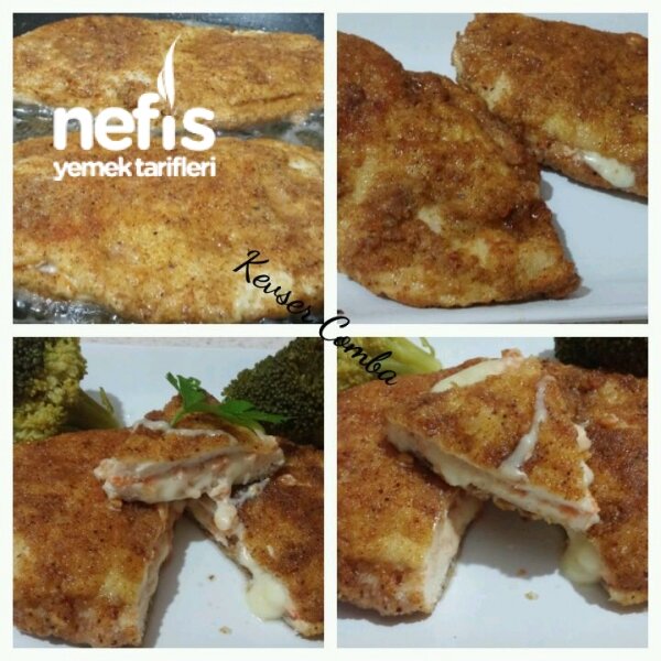Kaşarlı Domatesli Tavuk Schnitzel - Nefis Yemek Tarifleri