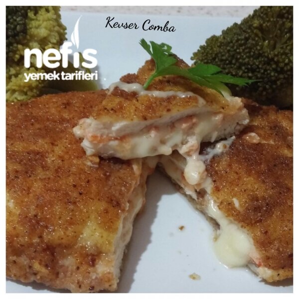 Kaşarlı Domatesli Tavuk Schnitzel - Nefis Yemek Tarifleri