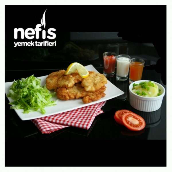 Tavuk Schnitzel Tarifi - Nefis Yemek Tarifleri - #1614080