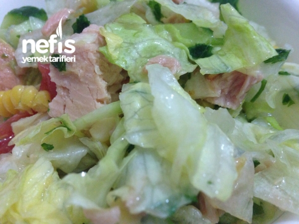 Ton Balık Salatası Diyet Salata - Nefis Yemek Tarifleri