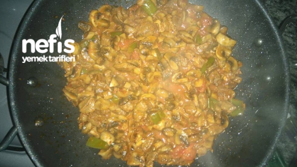 Mantarlı Sac Tava - Nefis Yemek Tarifleri - #1757083