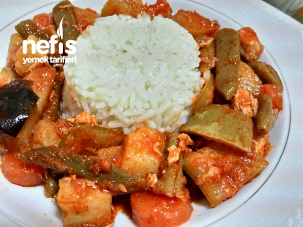 Yaz Ve Kış Türlüsü (Tavuklu) - Nefis Yemek Tarifleri