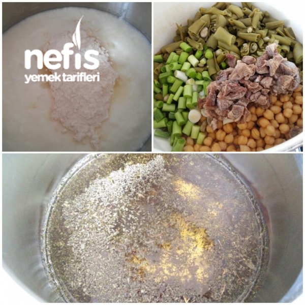 Yoğurtlu Bakla (Gaziantep Mutfağı) - Nefis Yemek Tarifleri