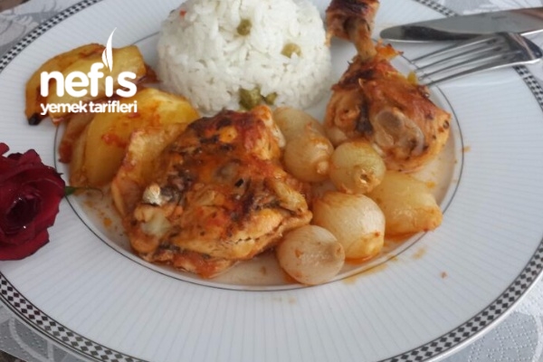 Fırında Patatesli Tavuk - Nefis Yemek Tarifleri - #1983847