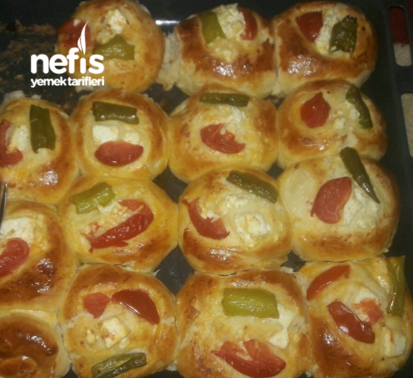 Puf Puf Pizza Poğaçalar - Nefis Yemek Tarifleri