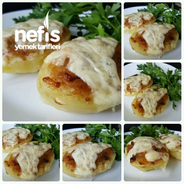 Patates Kayığında Patates Ezmesi - Nefis Yemek Tarifleri