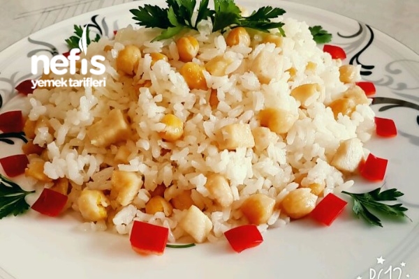 Tavuklu Nohutlu Pilav (Lezzet Sırrı Soğan) - Nefis Yemek Tarifleri