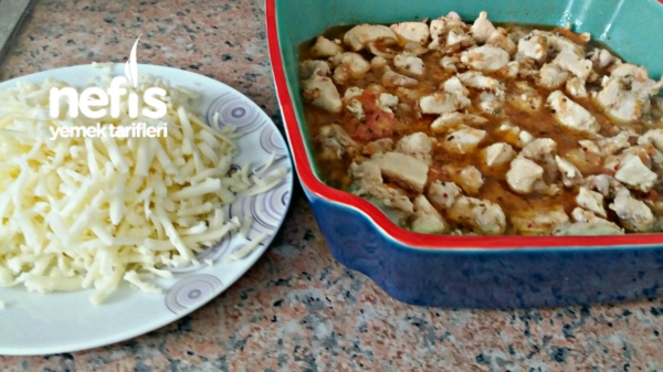 Fırında Kaşarlı Tavuk - Nefis Yemek Tarifleri - #2255766