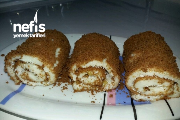 Bisküvili Tavuk Göğsü Sarma - Nefis Yemek Tarifleri