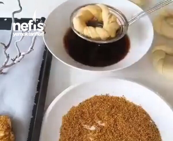 Evde Simit Yapımı - Nefis Yemek Tarifleri
