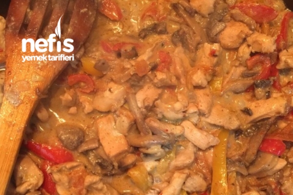 Kremalı Sebzeli Tavuk - Nefis Yemek Tarifleri - #2460719