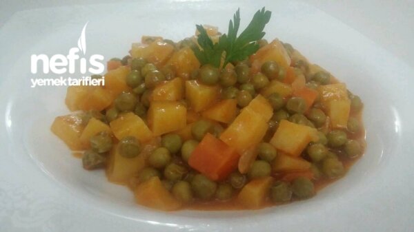 Havuçlu Patatesli Bezelye Yemeği - Nefis Yemek Tarifleri