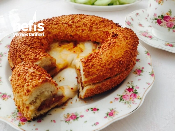 Sucuklu Simit - Nefis Yemek Tarifleri - #2520885